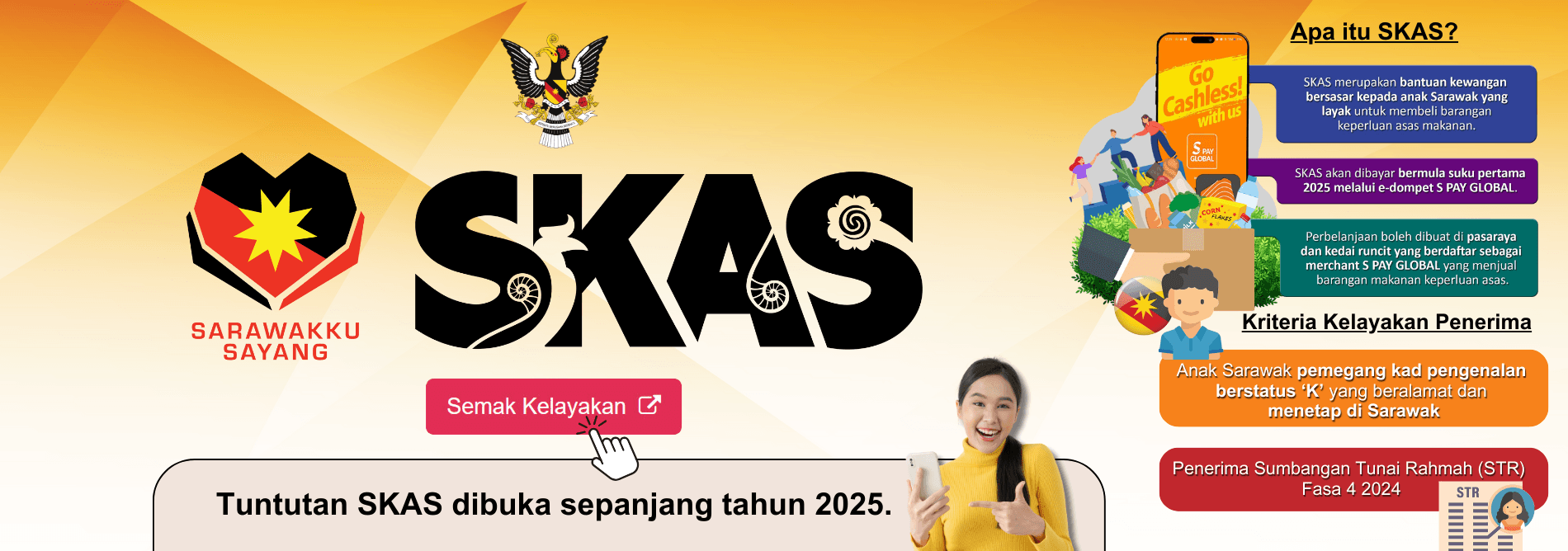 SKAS Sarawak 2025: Cara Guna Spay Global Untuk Pembelian Barangan ...