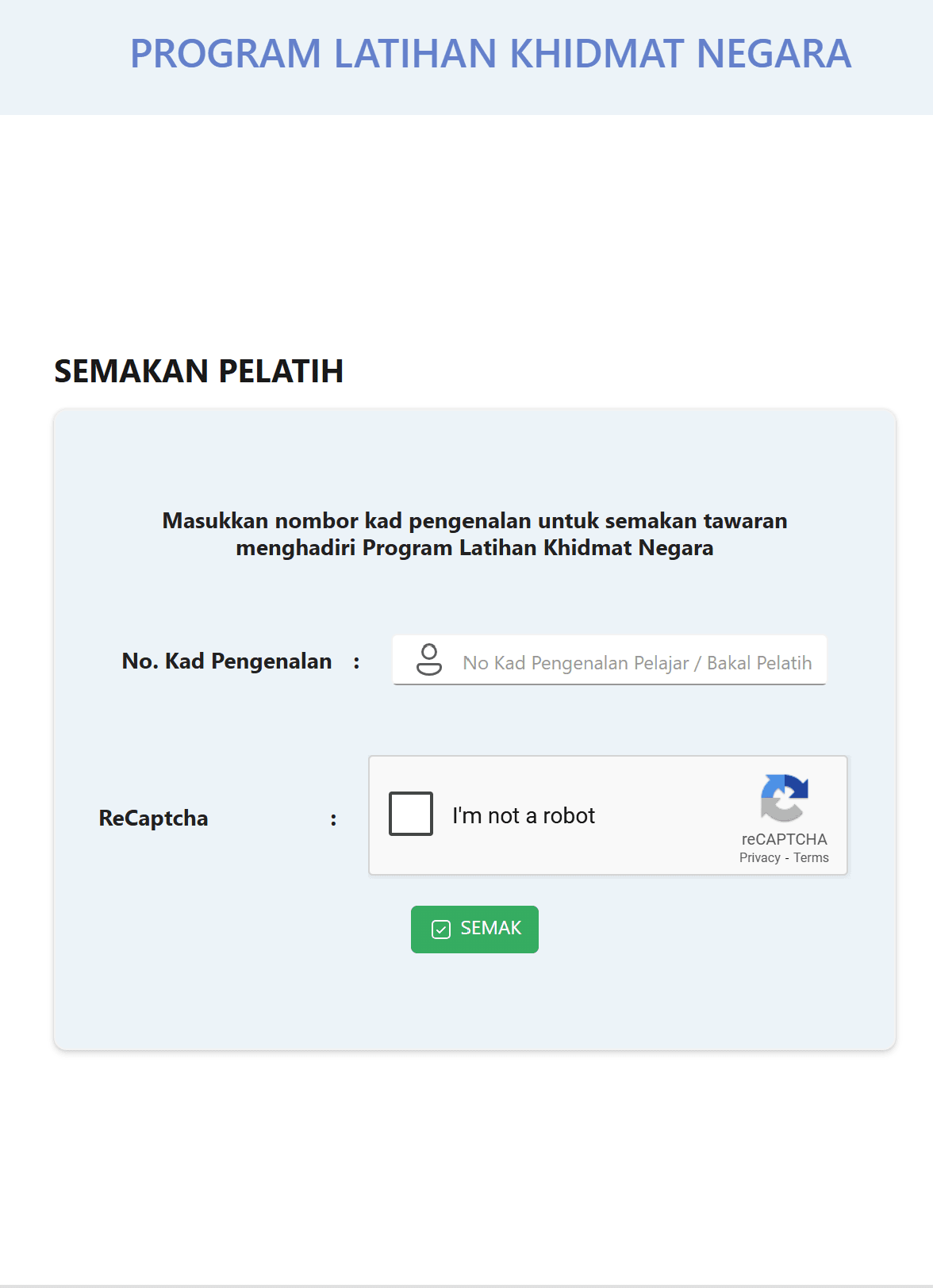 JLKN 2025 SEMAKAN ONLINE : SEMAK KELAYAKAN SAMA ADA LAYAK ATAU TIDAK ...